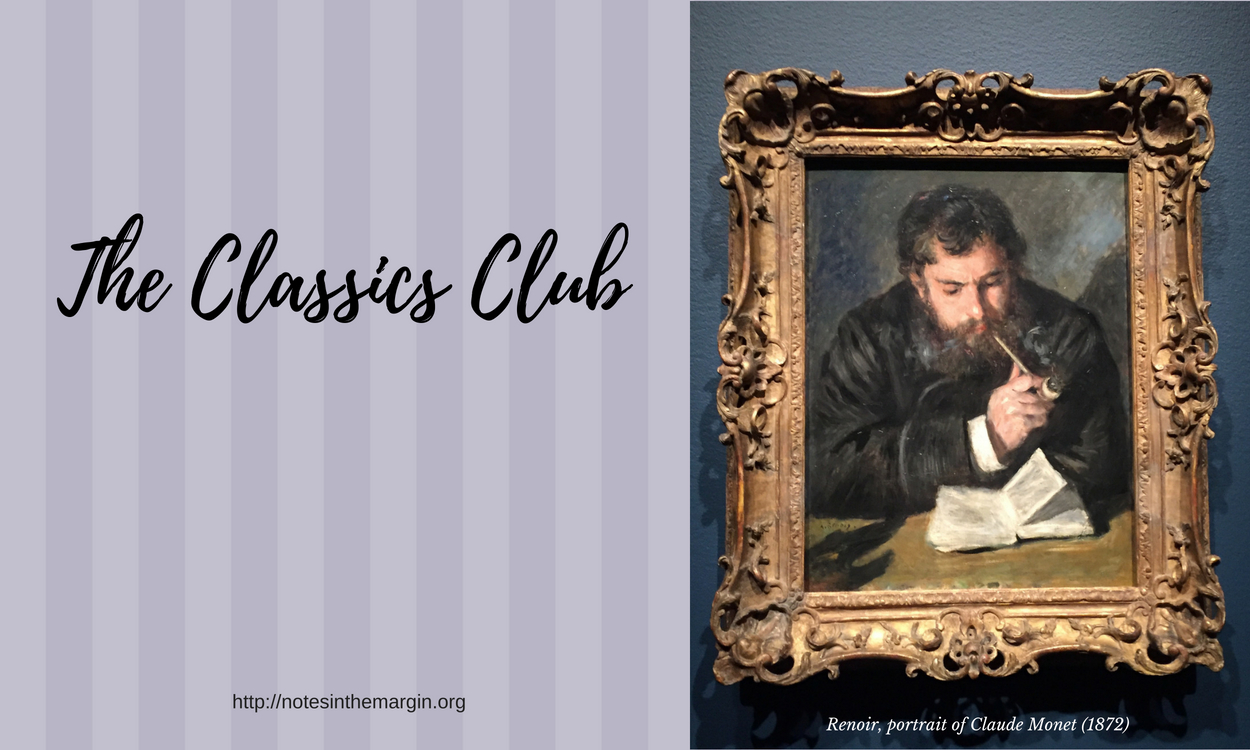 New Classics Club List - Notes in the Margin